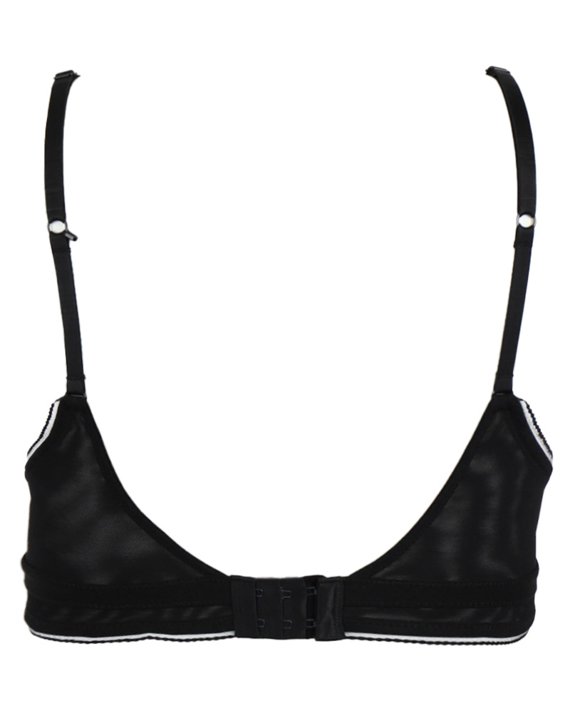 Delicate Lace Non Wired Black Bra | Lingerie | Pretty Polly