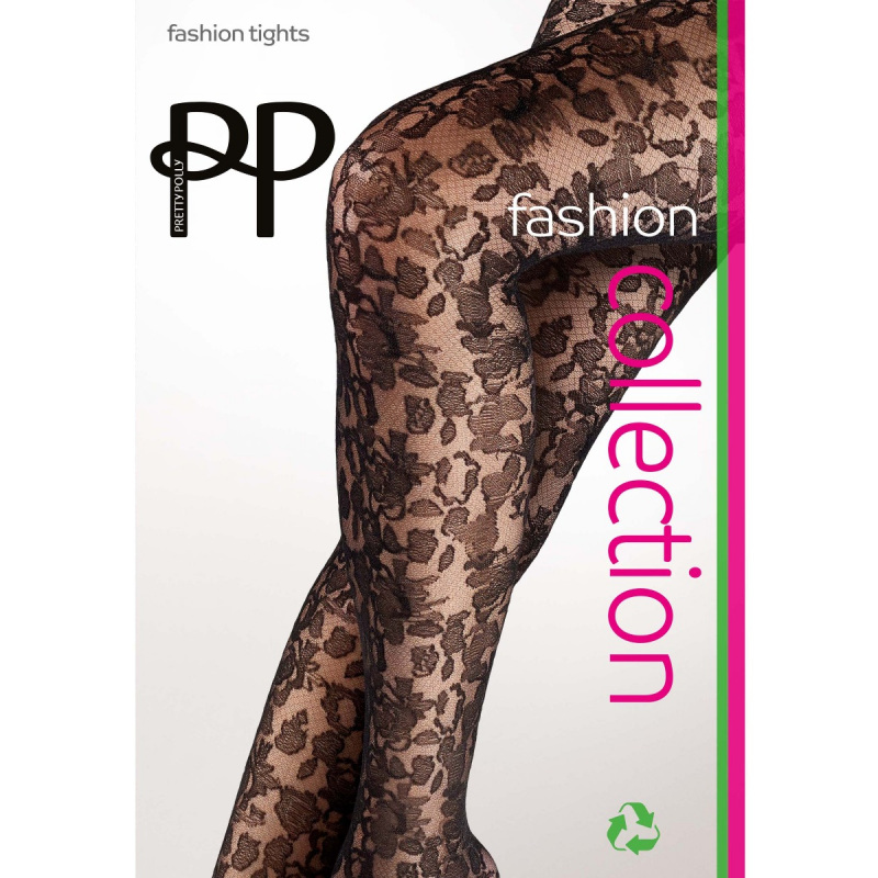 Floral Lace Pattern Tights | Recycled Fashion | Pretty Polly